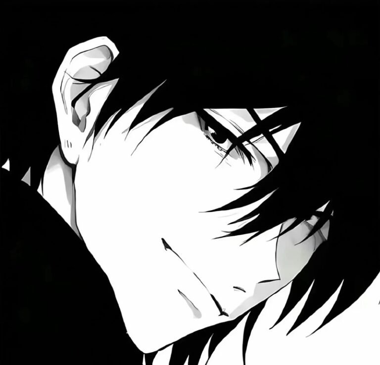 Tuyển chọn 159+ ảnh anime nam đen trắng lạnh lùng đẹp trai