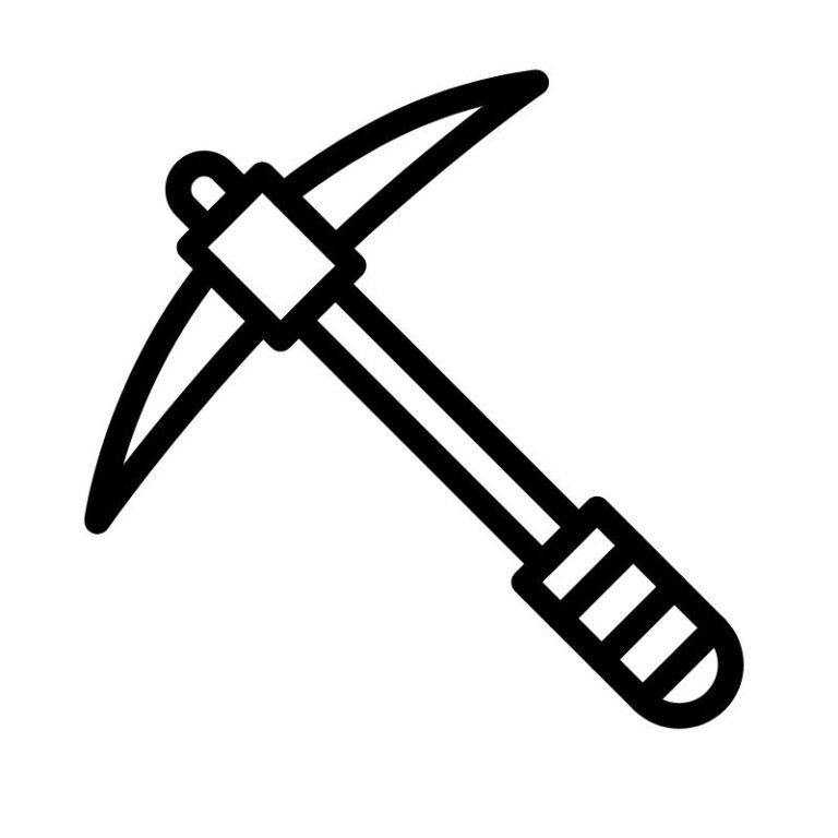 Tuyển tập 109+ tranh tô màu cái cuốc đất đơn giản cho bé