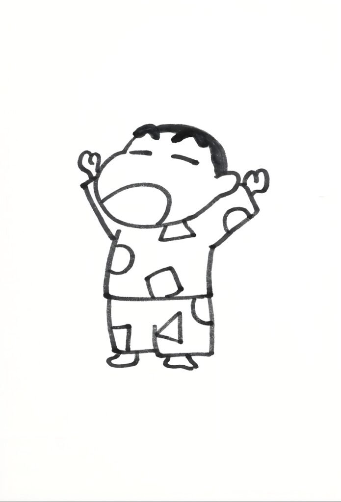 Tổng hợp 65+ tranh tô màu shin cậu bé bút chì siêu cưng