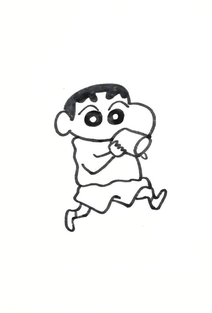 Tổng hợp 65+ tranh tô màu shin cậu bé bút chì siêu cưng