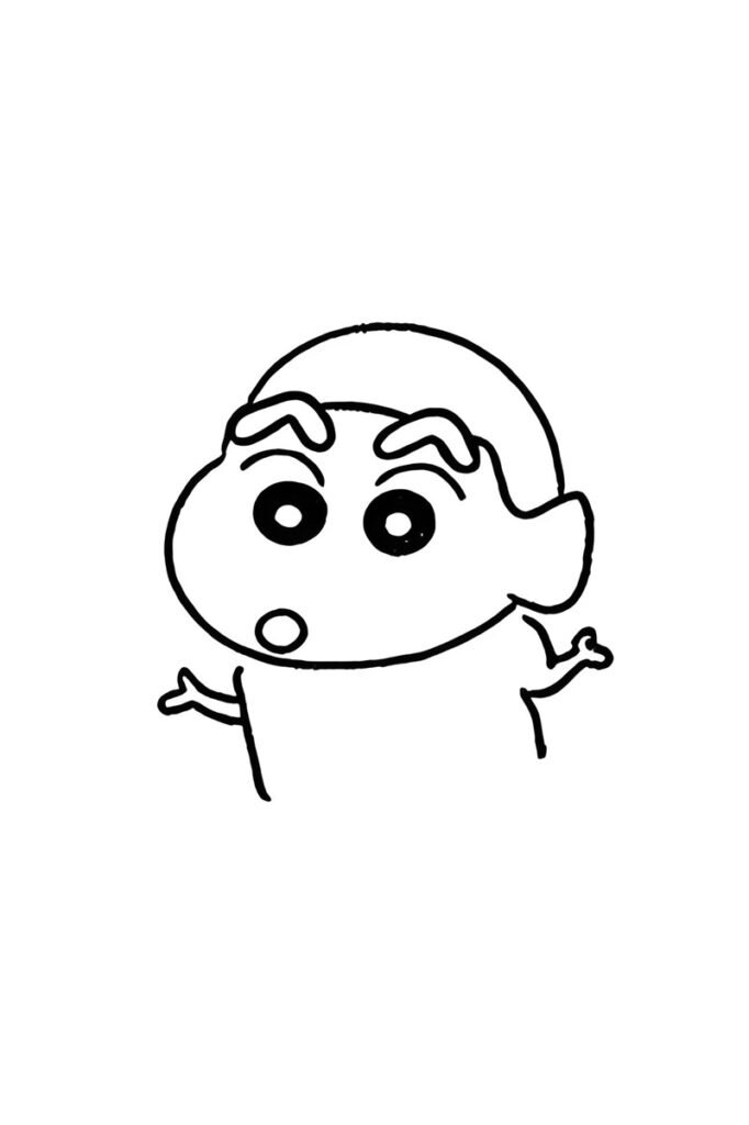 Tổng hợp 65+ tranh tô màu shin cậu bé bút chì siêu cưng